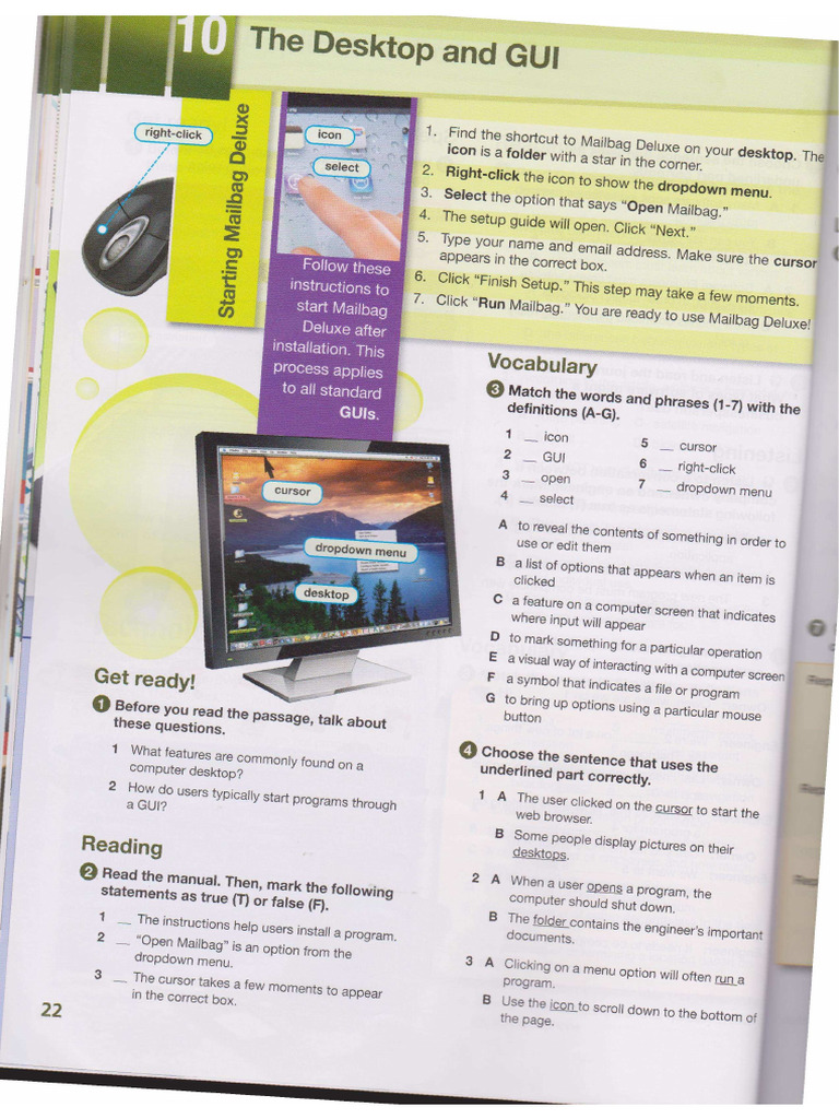 The Desktop and GUI SOFTWARE DIGITALIZED | PDF | Icon (Computing ...