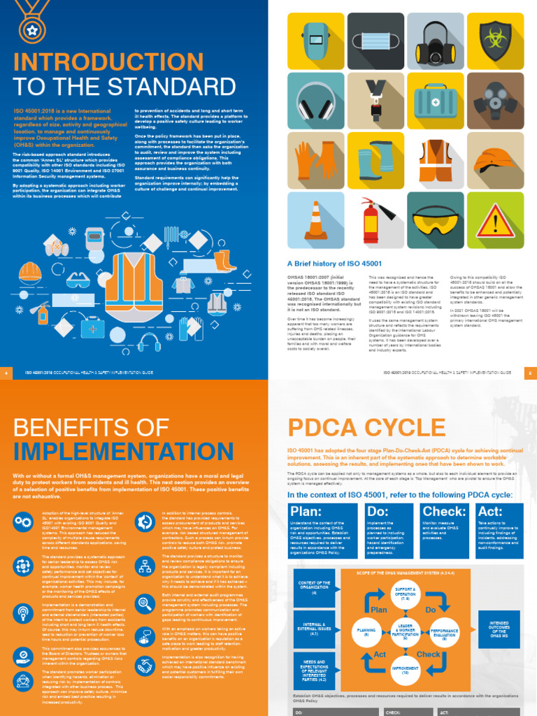 ISO 45001:2018 Implementation Guide | PDF | Occupational Safety And ...