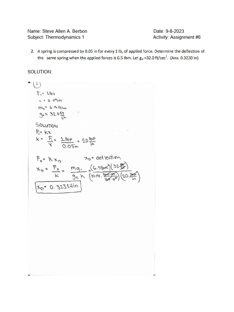 Berbon Me212-18 HW6 | PDF