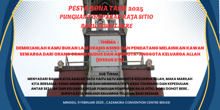 Membangun Toleransi Keluarga Allah 2025 | PDF