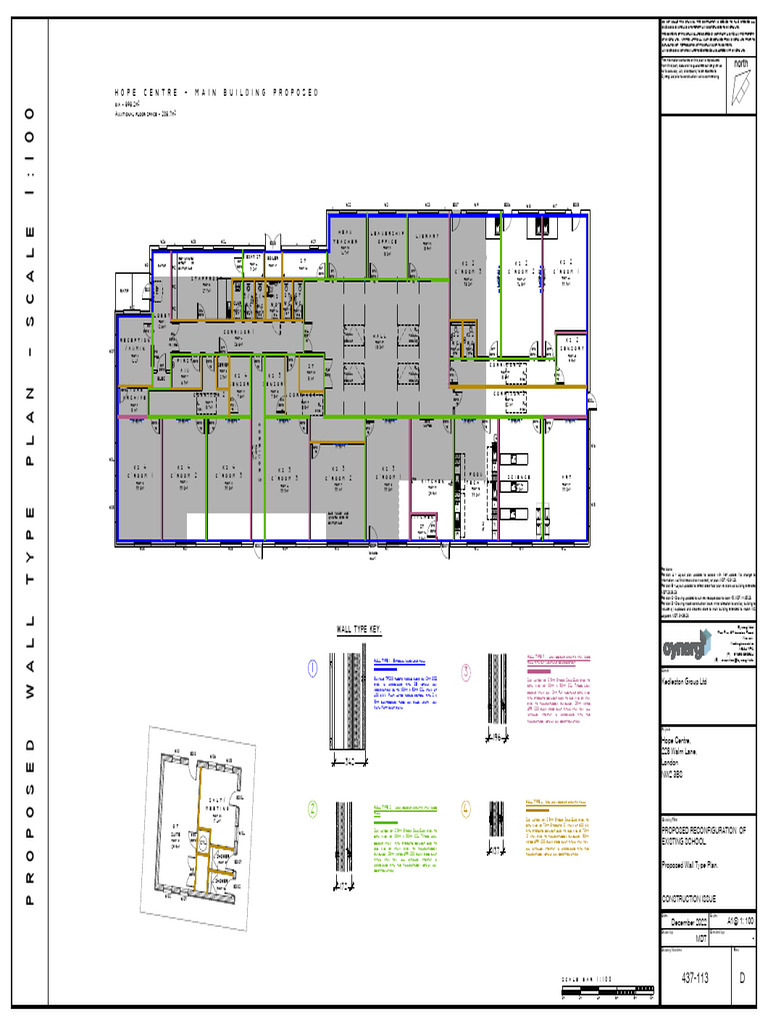 437 - 113d - Proposed Wall Type Plan | PDF