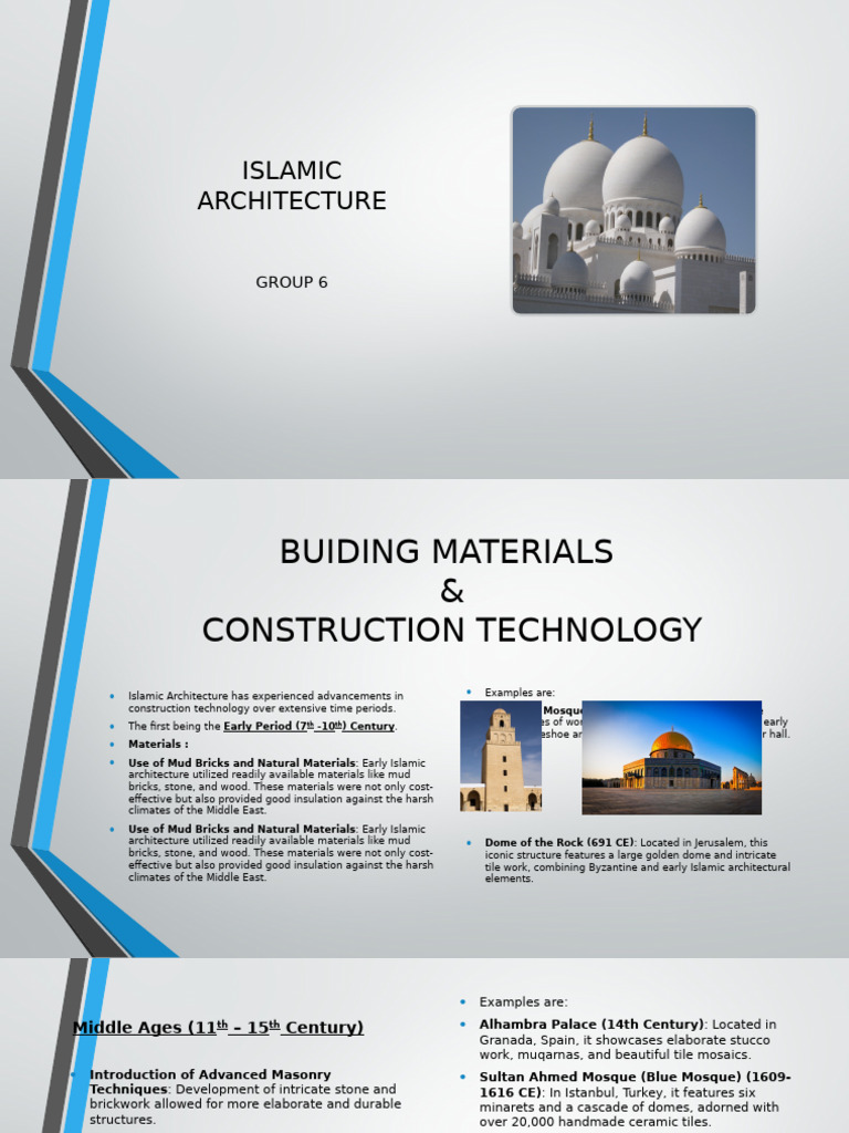 Islamic Architecture | PDF | Mosque | Dome
