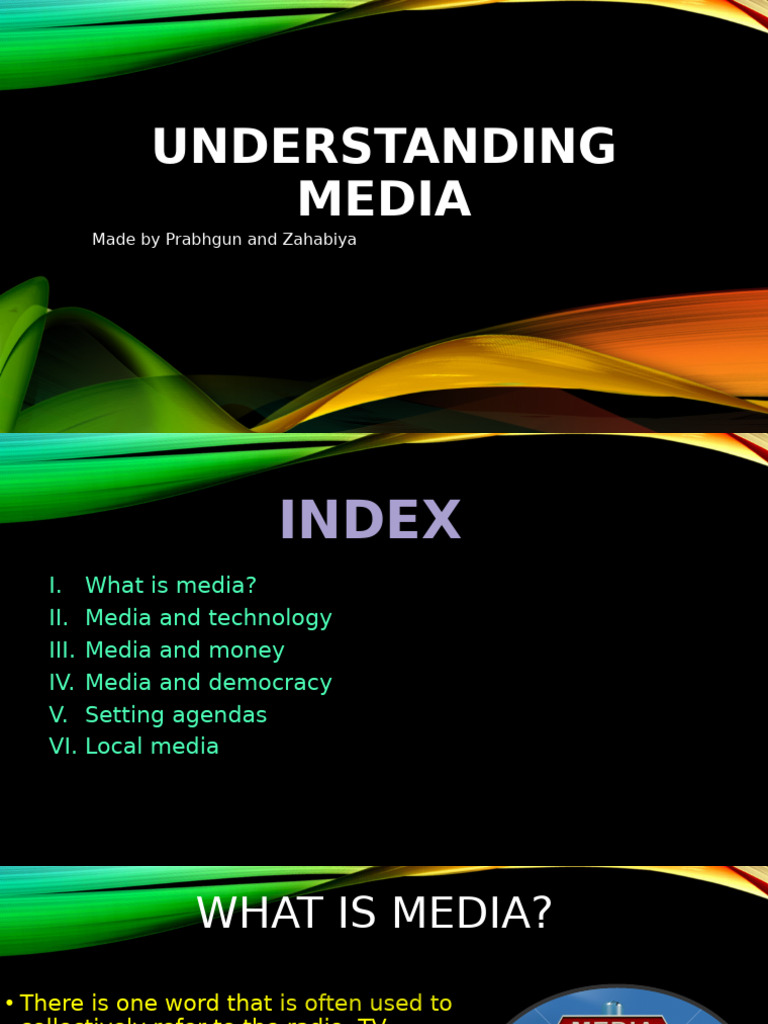 Understanding media | PDF | Mass Media | News
