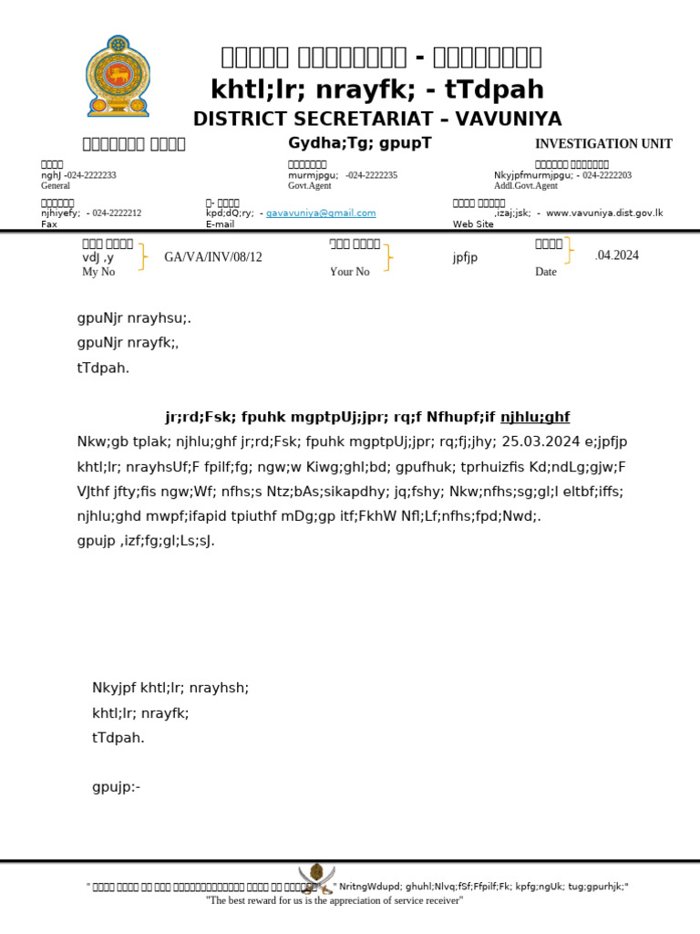 INV 012 DS Vav - | PDF