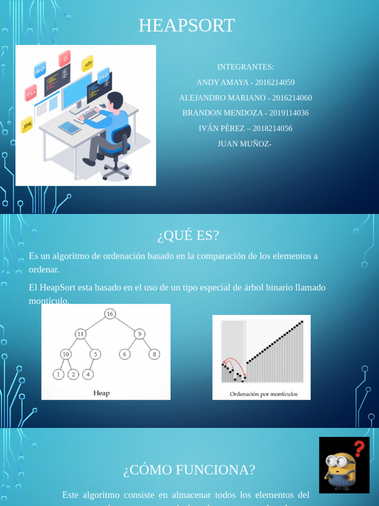 Exposicion Metodo Heapsort | PDF