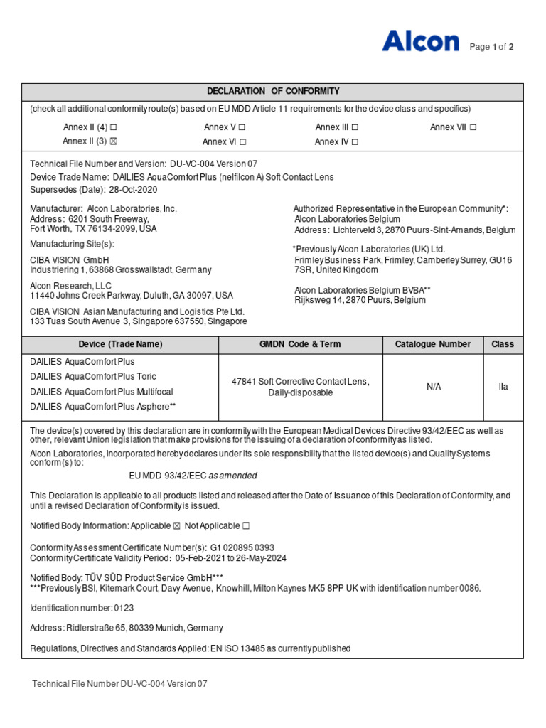 alcon doc2 | PDF