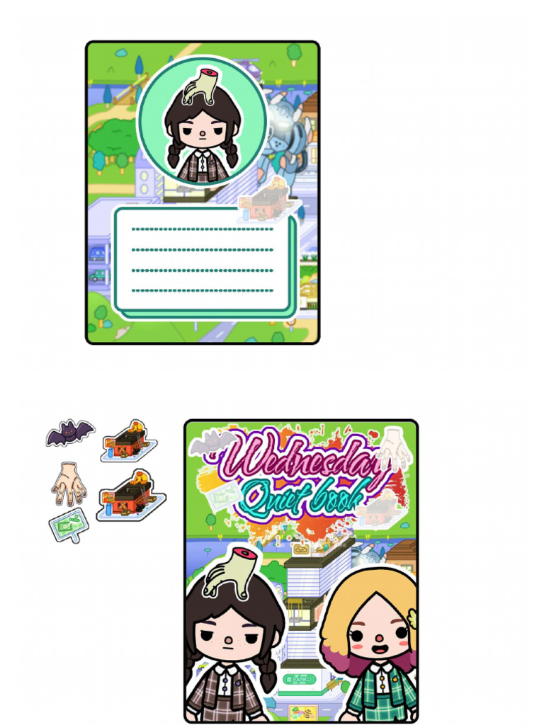 11 - Wednesday and Enid in Office | PDF