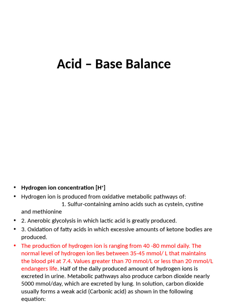 Chapter 2 Clin - Bioch | PDF | Bicarbonate | Lactate Dehydrogenase