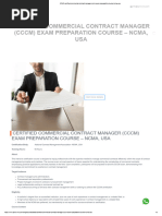 WorldCC CCM Certifications | PDF | Mentorship | Negotiation