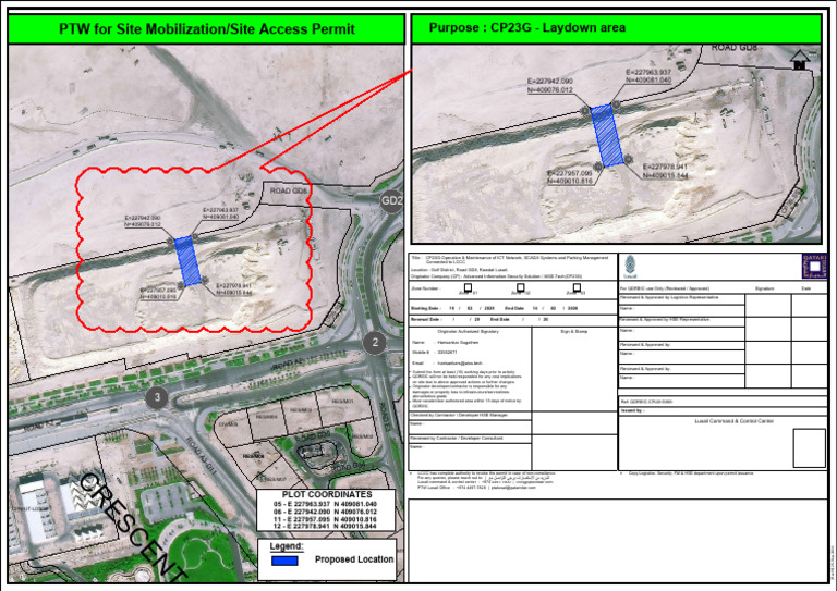 PTW For Site Mobilization-Site Access Permit (Rev 05) 25-Sep-2024-PTW ...