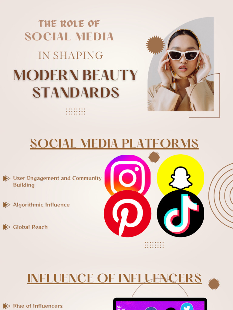 Social Media's Impact on Beauty Standards | PDF