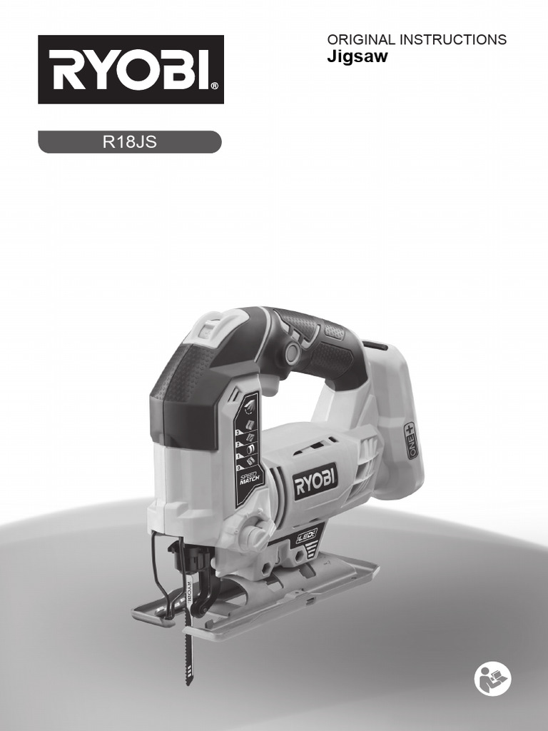 Ryobi 18v Jigsaw (R18JS) - Manual | PDF | Battery Charger | Recycling