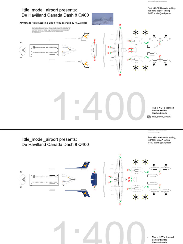 400scale Dash8-Q400 PAL-merged | PDF