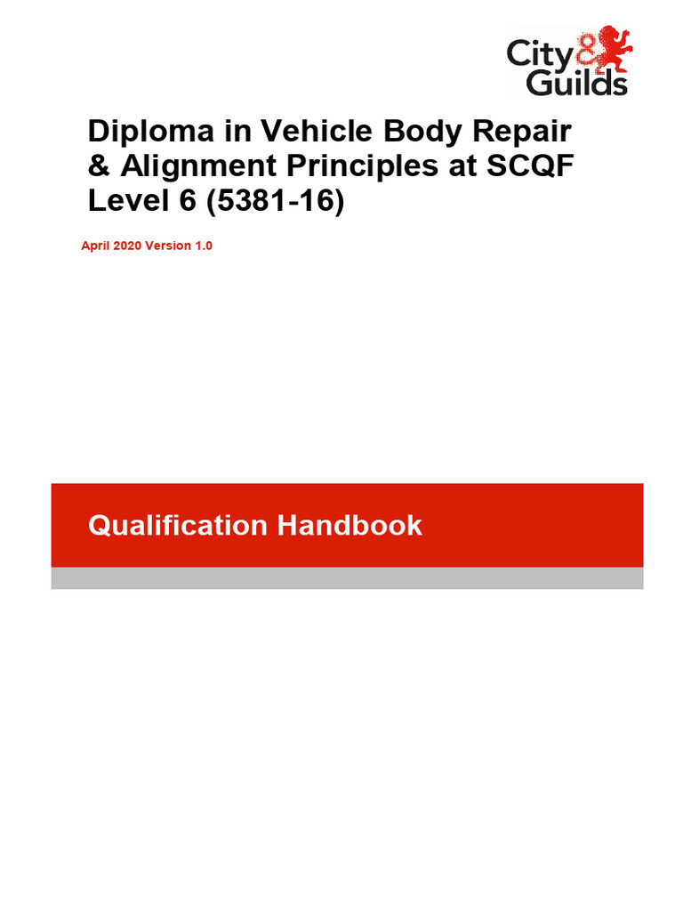 5381-16 SCQF l6 Qualification Handbook v1-PDF - Ashx | PDF | Educational Assessment | Learning