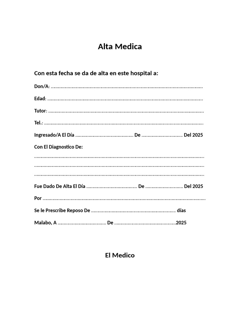 Alta Medica | PDF