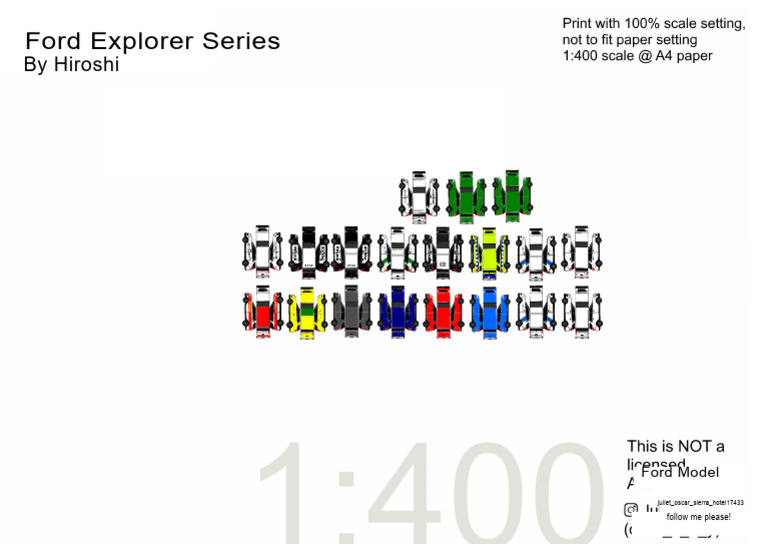 Ford Explorer Livery Overview | PDF | Ford Motor Company