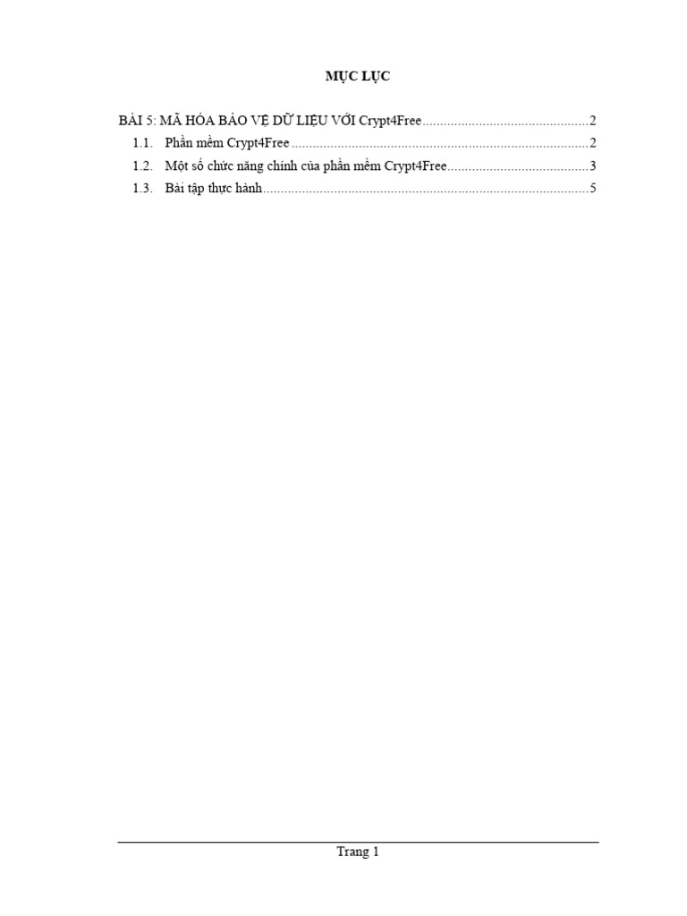TH MH&UD Buoi 6 Crypt4Free | PDF