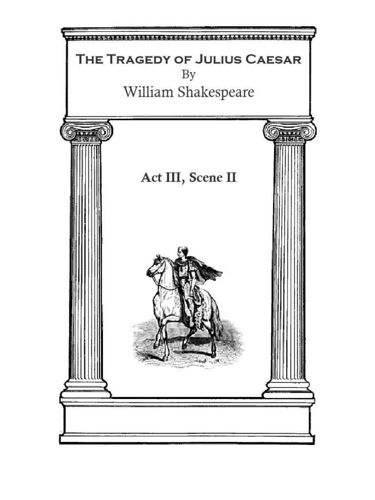 Brutus and Antony's Speeches in Caesar | PDF | Mark Antony | Julius Caesar