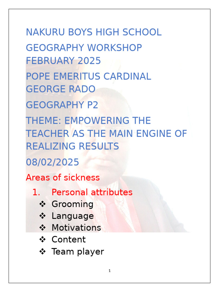 RADO TALK 2025 | PDF