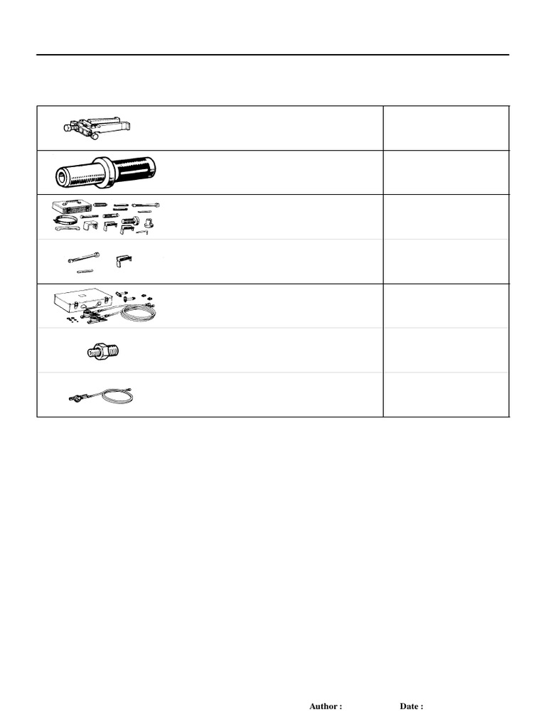Toyota Tacoma A44D Transmission Tools | PDF