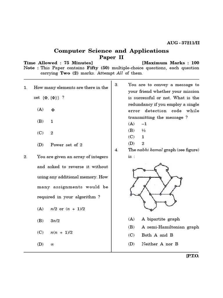 set cs ques | PDF