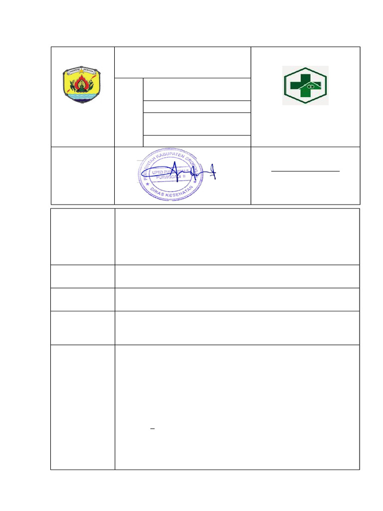 SOP Rujukan Internal | PDF