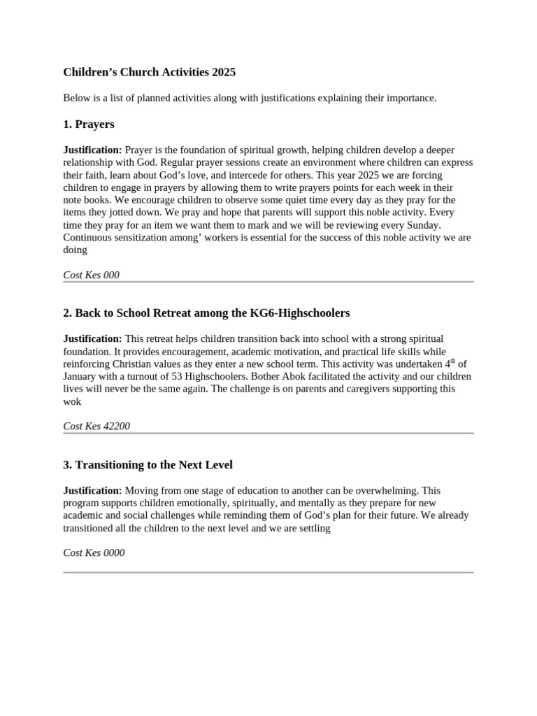 Kingdom Generation Plan 2025 | PDF | Mentorship | Prayer