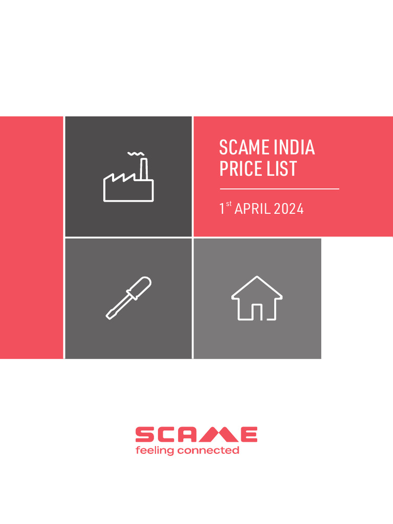 SCAME 2024 | PDF | Manufactured Goods | Electrical Engineering