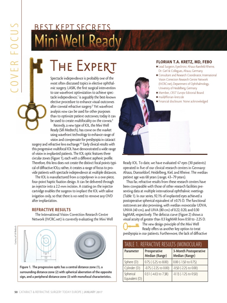 Best Kept Secrets - Mini Well Ready | PDF | Optics | Eye