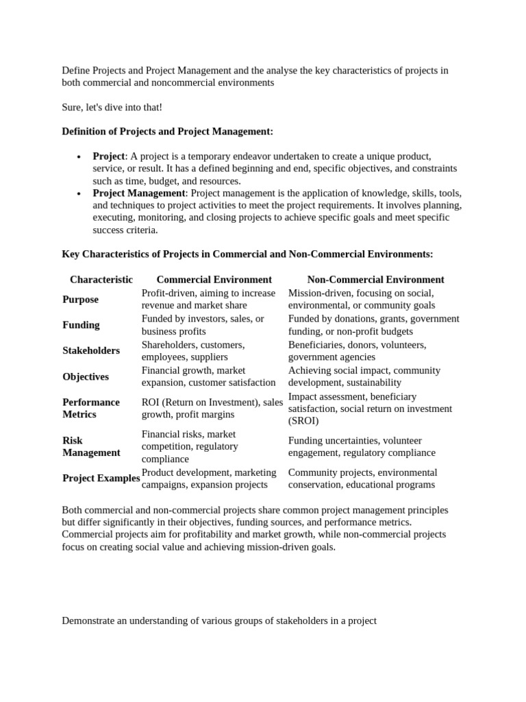 Project Management Notes | PDF | Project Management | Evaluation
