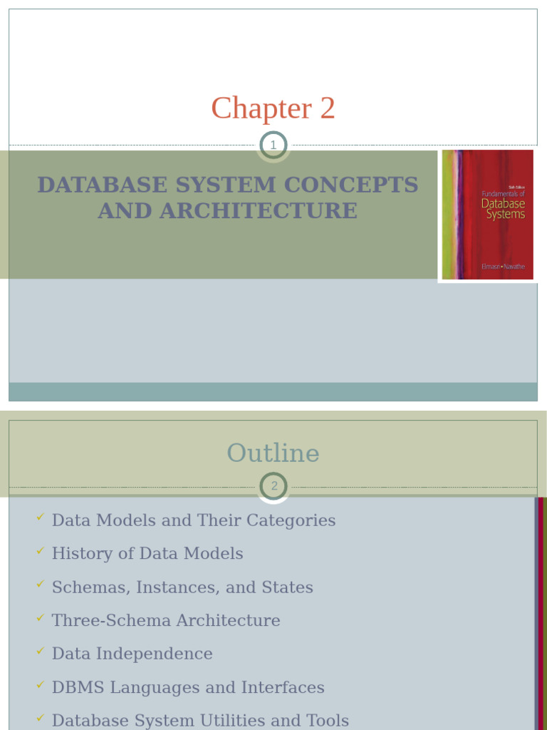 Chapter 2 Database System Concepts and Architecture | PDF | Databases ... Chapter 2 Database System Concepts and Architecture | PDF | Databases ...