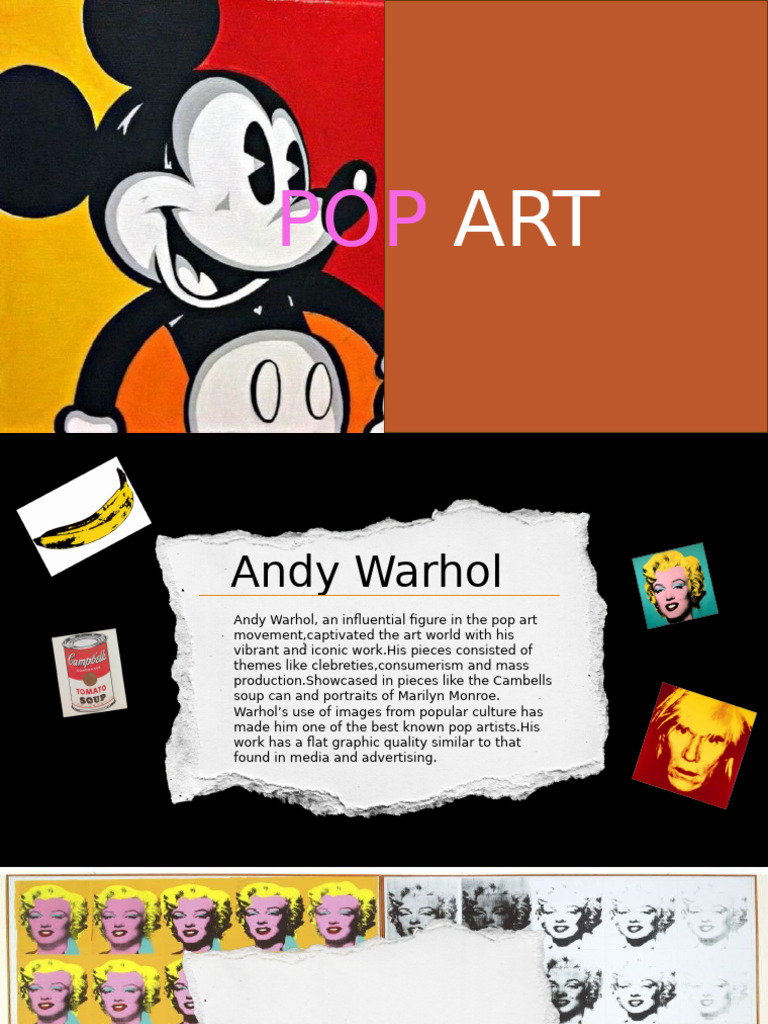 POP ART Presentation | PDF | Andy Warhol | The Arts