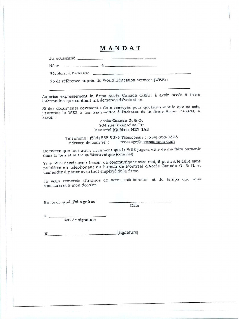 MANDAT | PDF