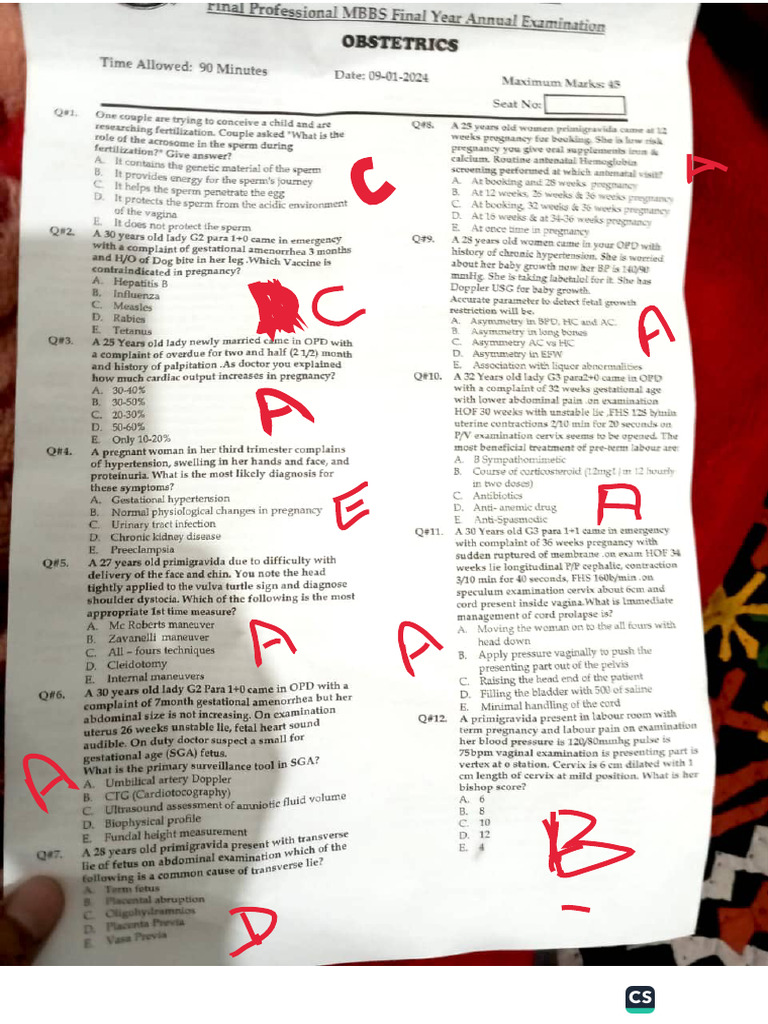 Solved BCQ, 05 Batch Obs | PDF