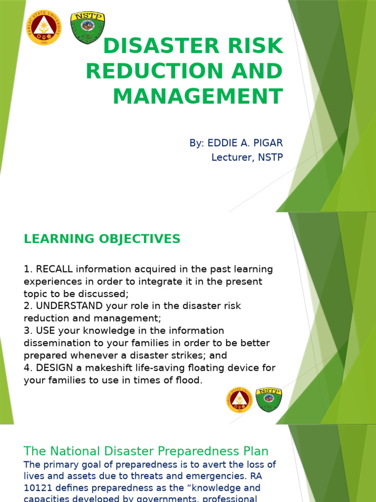 Disaster Risk Reduction Strategies Guide | PDF | Disaster Risk ...