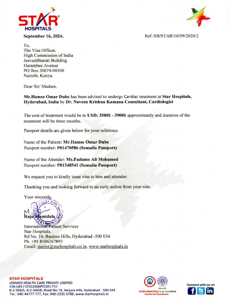 MR - Hamse Omar Dube | PDF