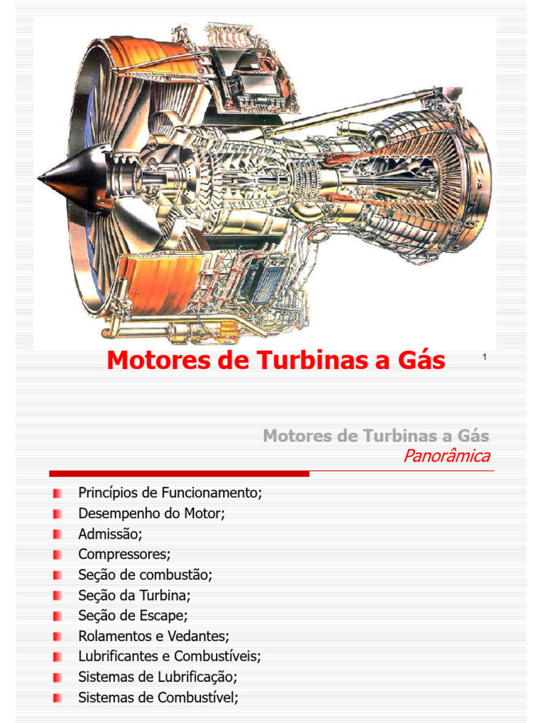 Funcionamento e Desempenho de Motores a Gás | PDF | Motor a jato | Hélice