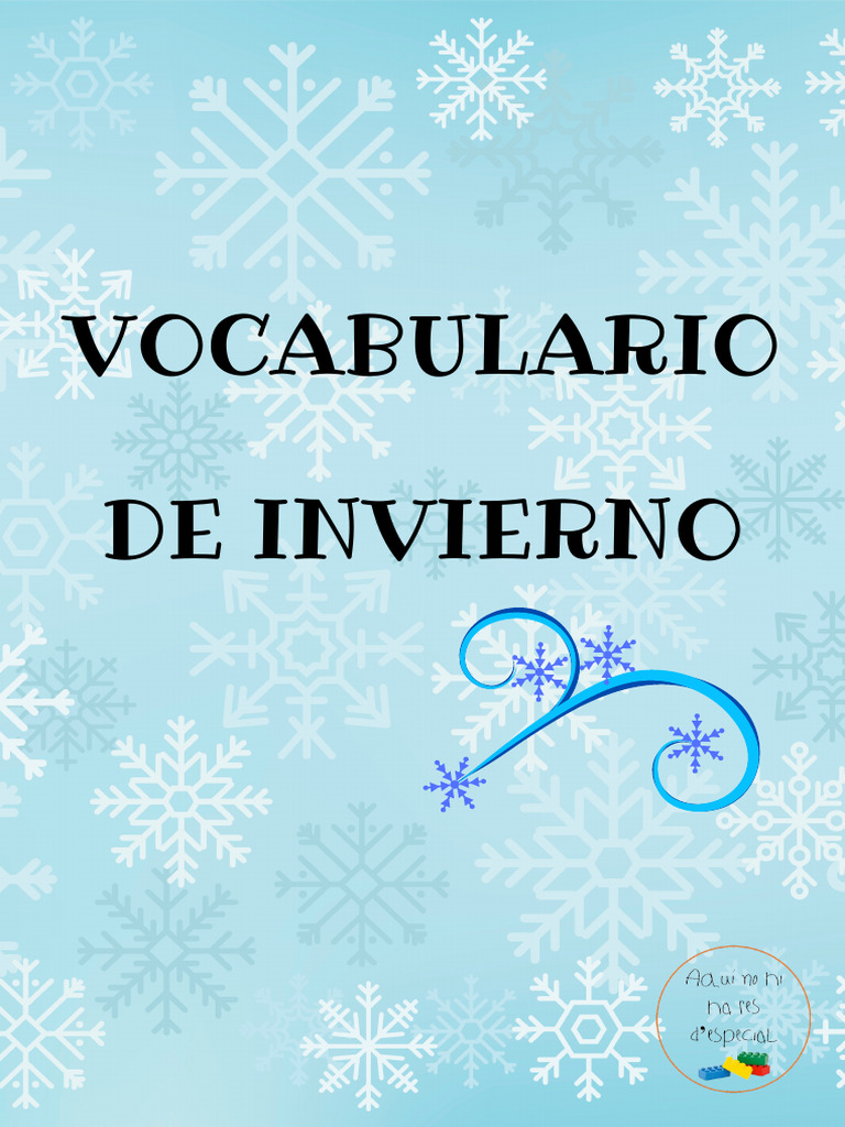 vocabulario invierno | PDF