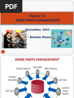 Spare Parts Management Process Guide | PDF | Inventory | Mechanical ...