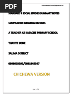 MALAWI - Learn Chichewa | PDF | Syntax | Languages