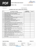 Inspection Checklist (Crusher 3) | PDF