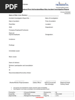 H&S File 06 Incident Report Form OHS Annexure 1 | PDF | Law