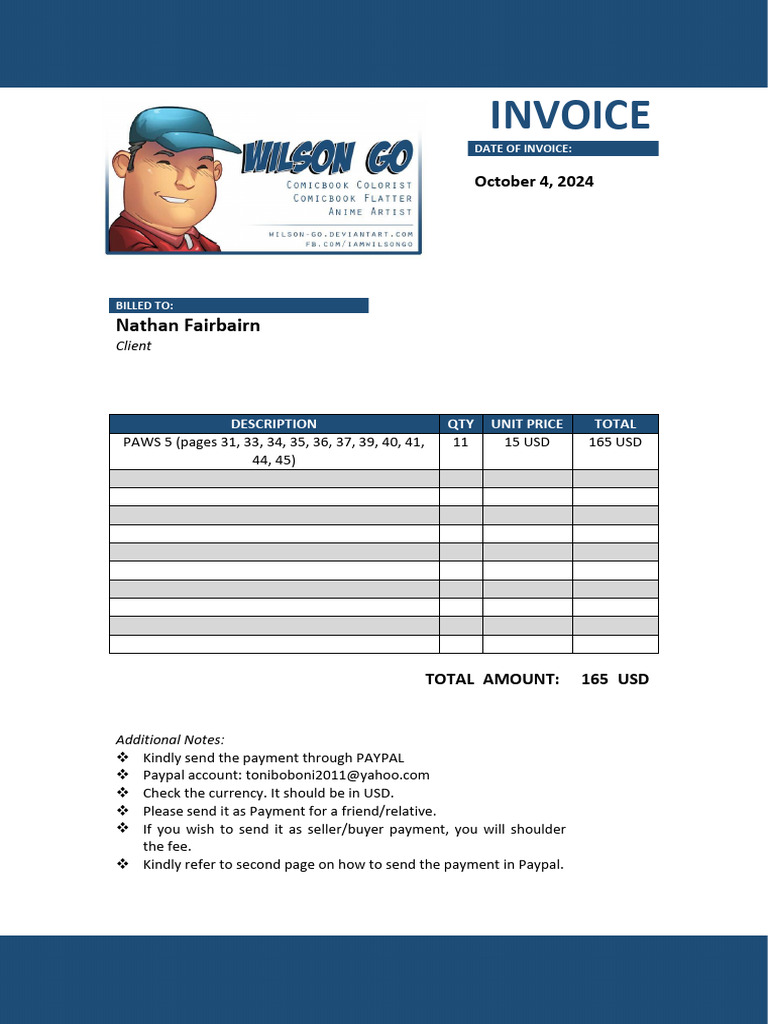 September 2024 Invoice | PDF