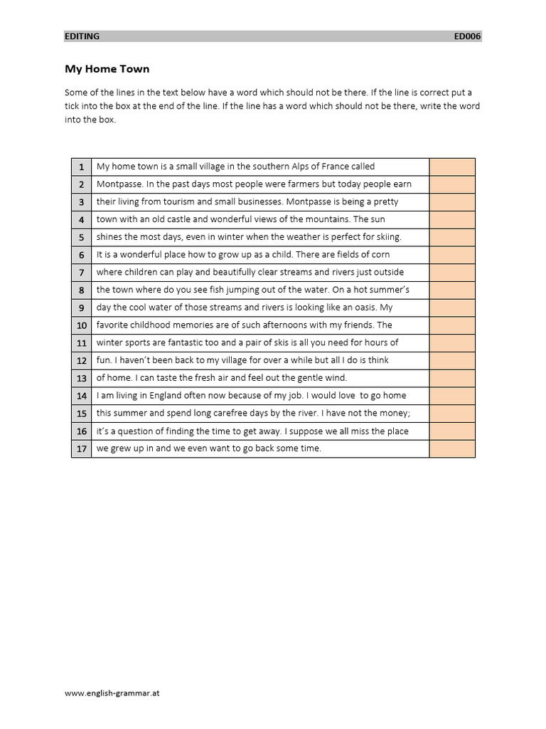 Ed006 Home Village | PDF
