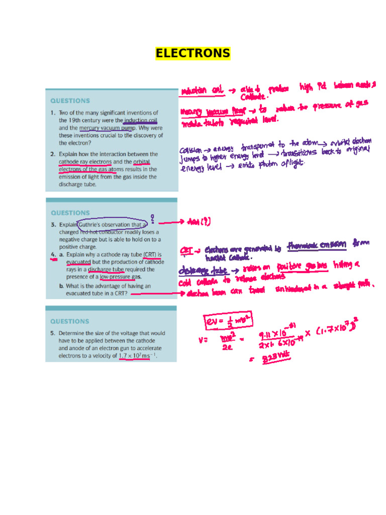 Turning Point - Questions | PDF