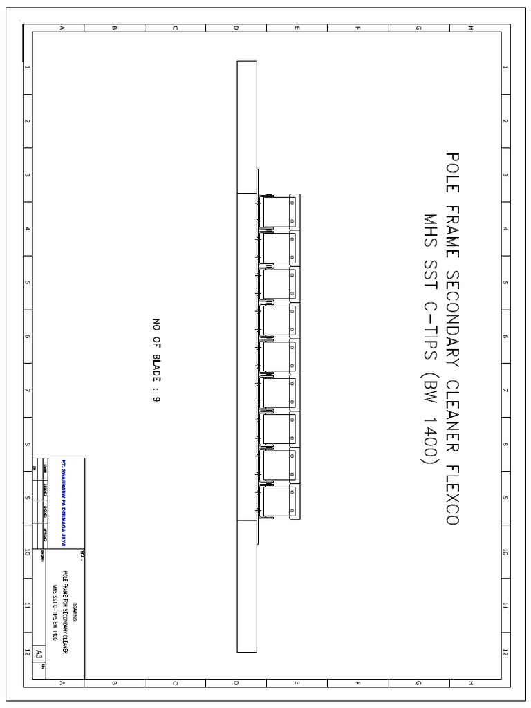 Pole Frame Flexco Secondary Mhs Sst C-tips Bw 1400 | PDF
