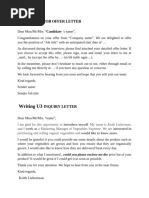 Letter For Non Commercial Value | PDF | Business