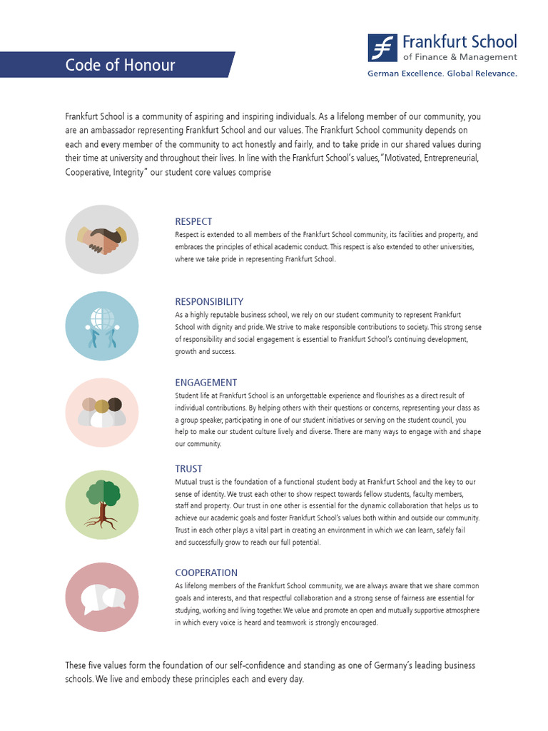 Code of Honour_-1-1 | PDF | Community | Plagiarism