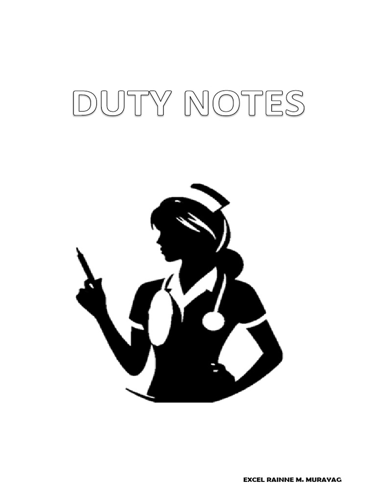 Duty Notes | PDF