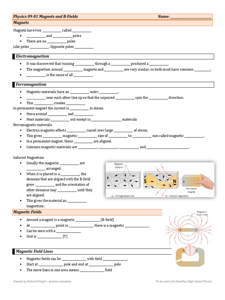 Understanding Magnets And Magnetic Fields Pdf Magnetism Magnet
